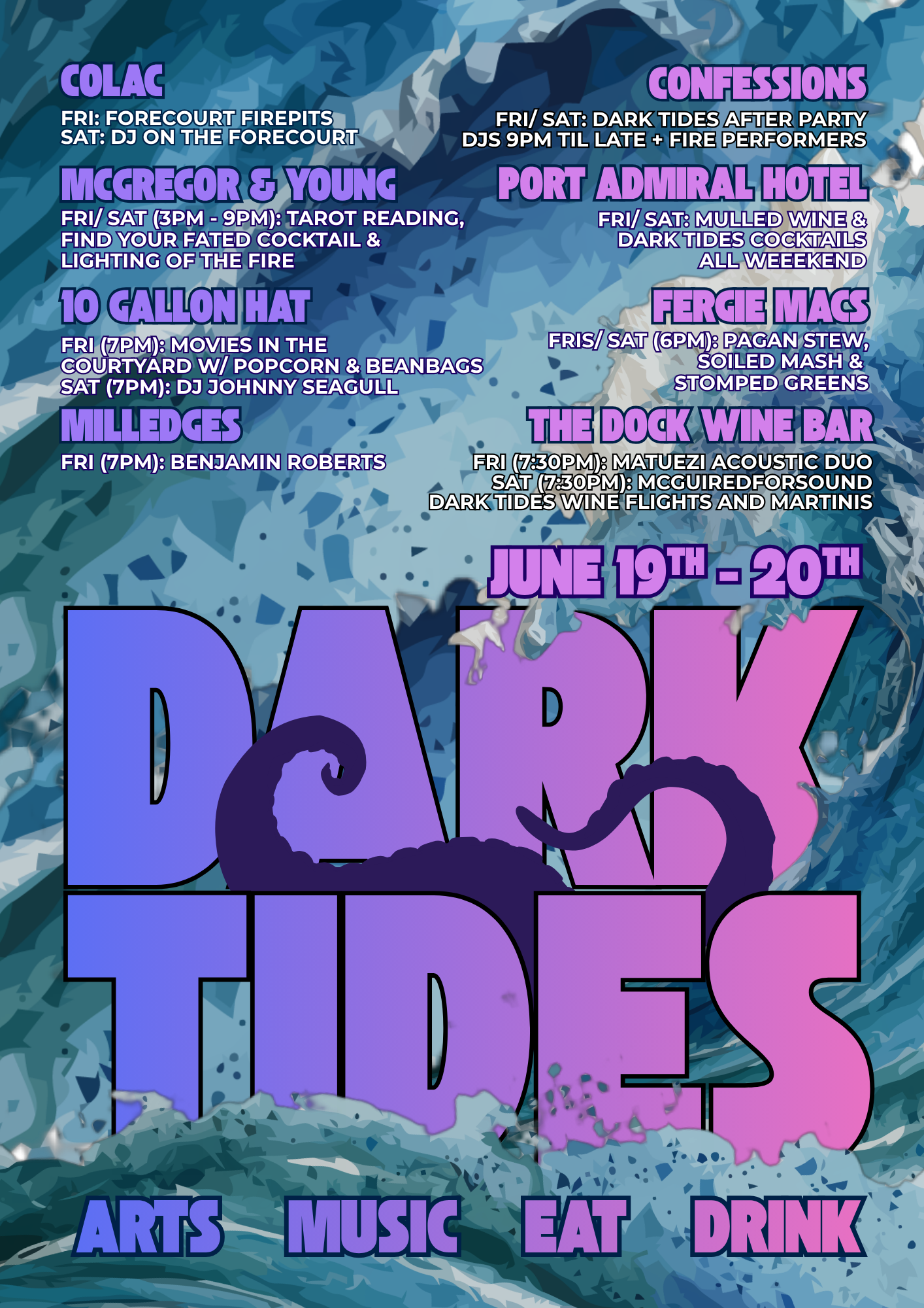 Dark Tides Festival 2026 - Glam Adelaide