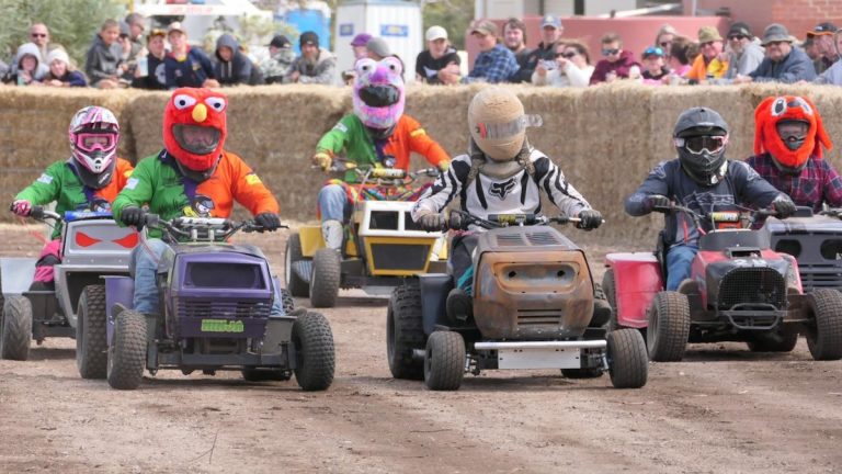 Forget Formula 1, South Australia’s wildest race involves lawn mowers ...